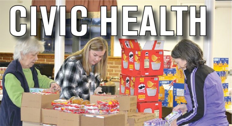 Civic Health: State Sees Decline in Helping Others